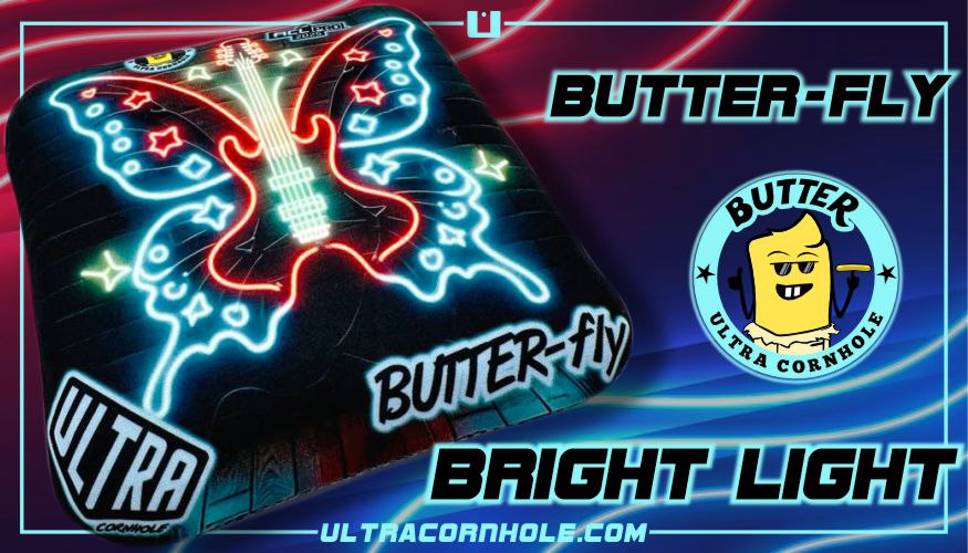 Butter-fly Ultra Bags (Set of 4 Bags) - Ultra Cornhole