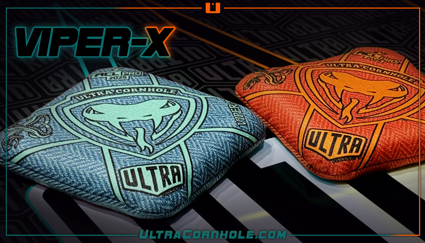 Viper-X Ultra Bags (Set of 4 Bags) - Ultra Cornhole