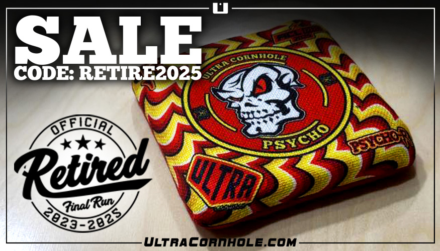 Psycho-R Ultra Bags (Set of four bags) - Ultra Cornhole